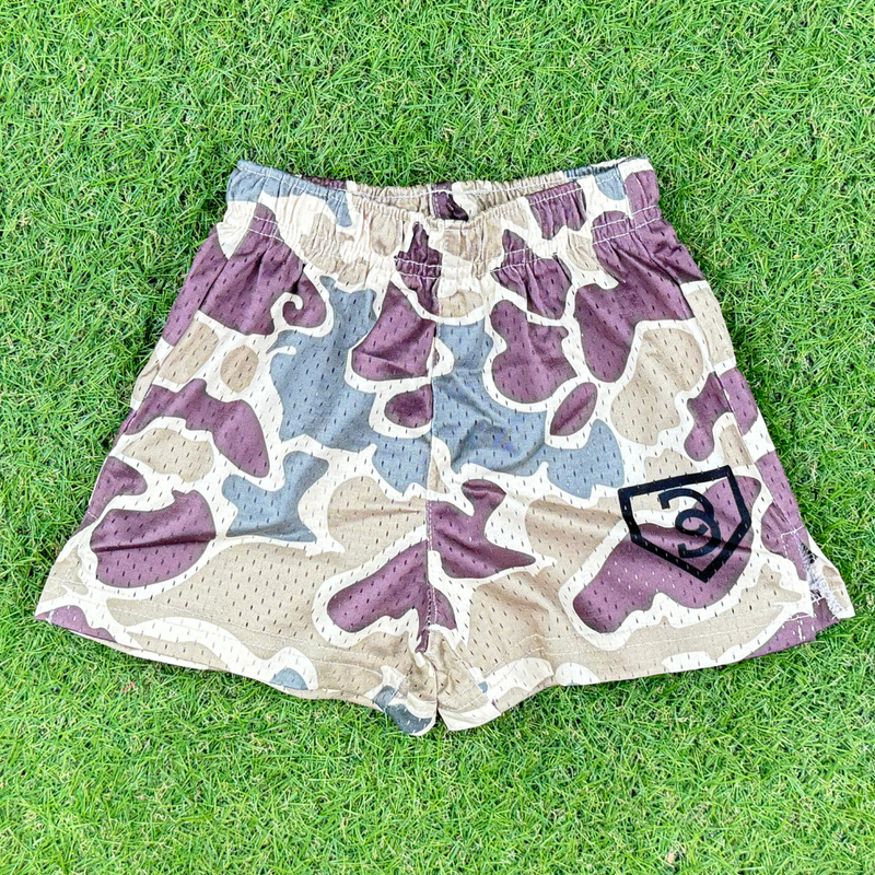 BatWrapz Duck Camo Baseball Training Shorts - Toddler