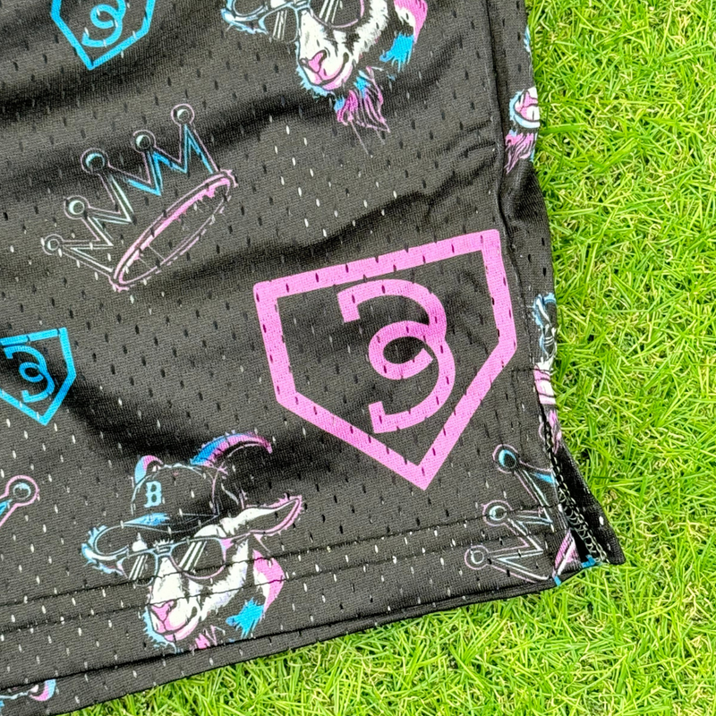 BatWrapz GOAT Training Shorts Black - Youth